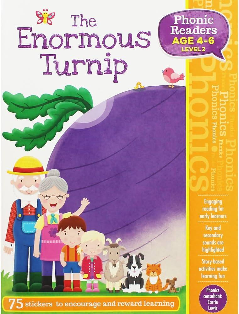 LV2 Enormous Turnip (Phonic Readers FTL) – Kitabay