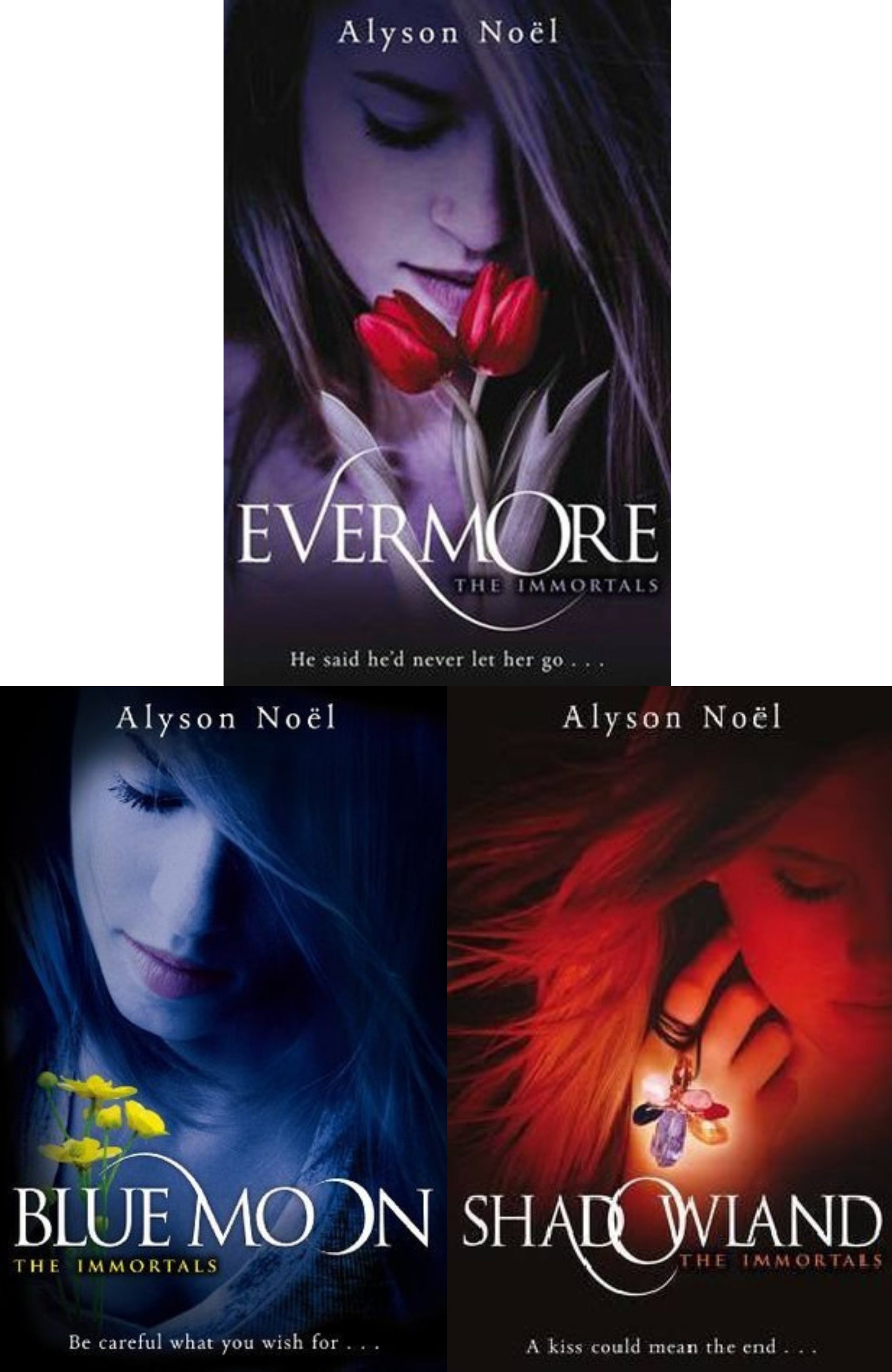 The Immortals Series ( Evermore, Blue Moon, Shadowland ) – Kitabay