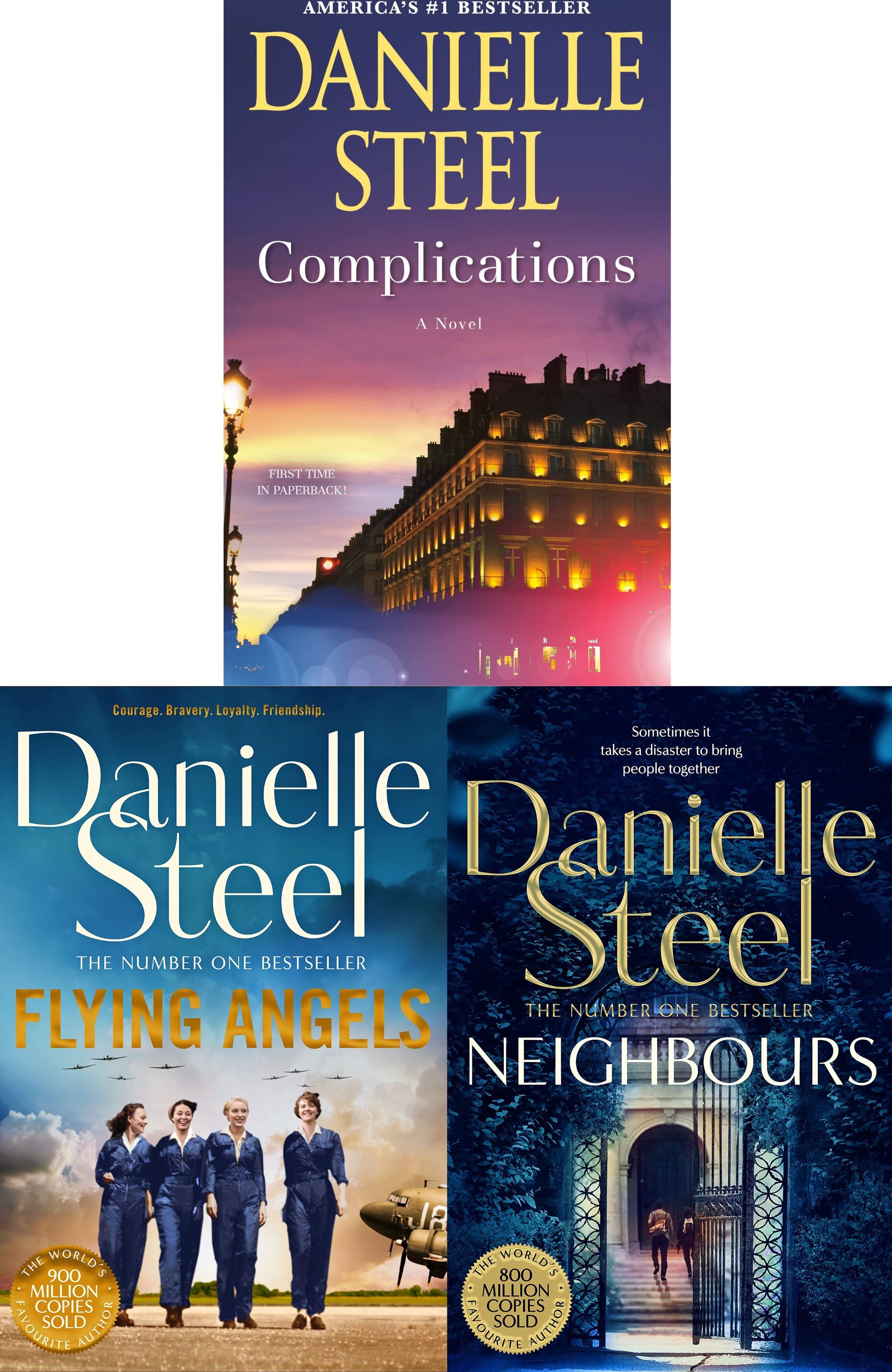 Danielle Steel .Complications. Flying Angels . Neighbours – Kitabay