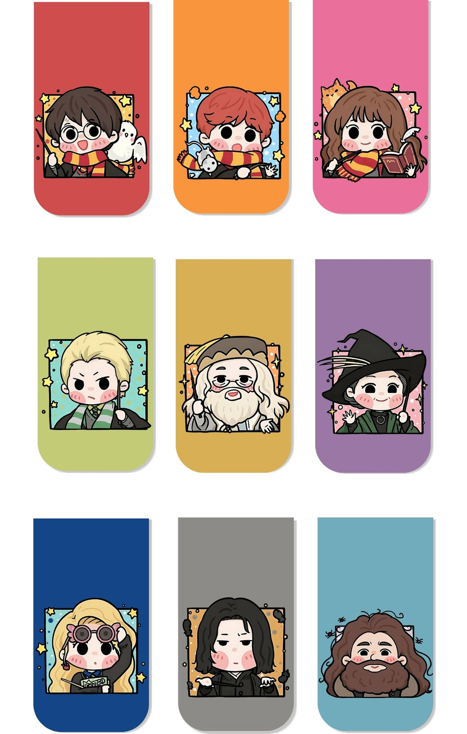 The Magic Society - Set of 9 Magnetic Bookmarks – Kitabay