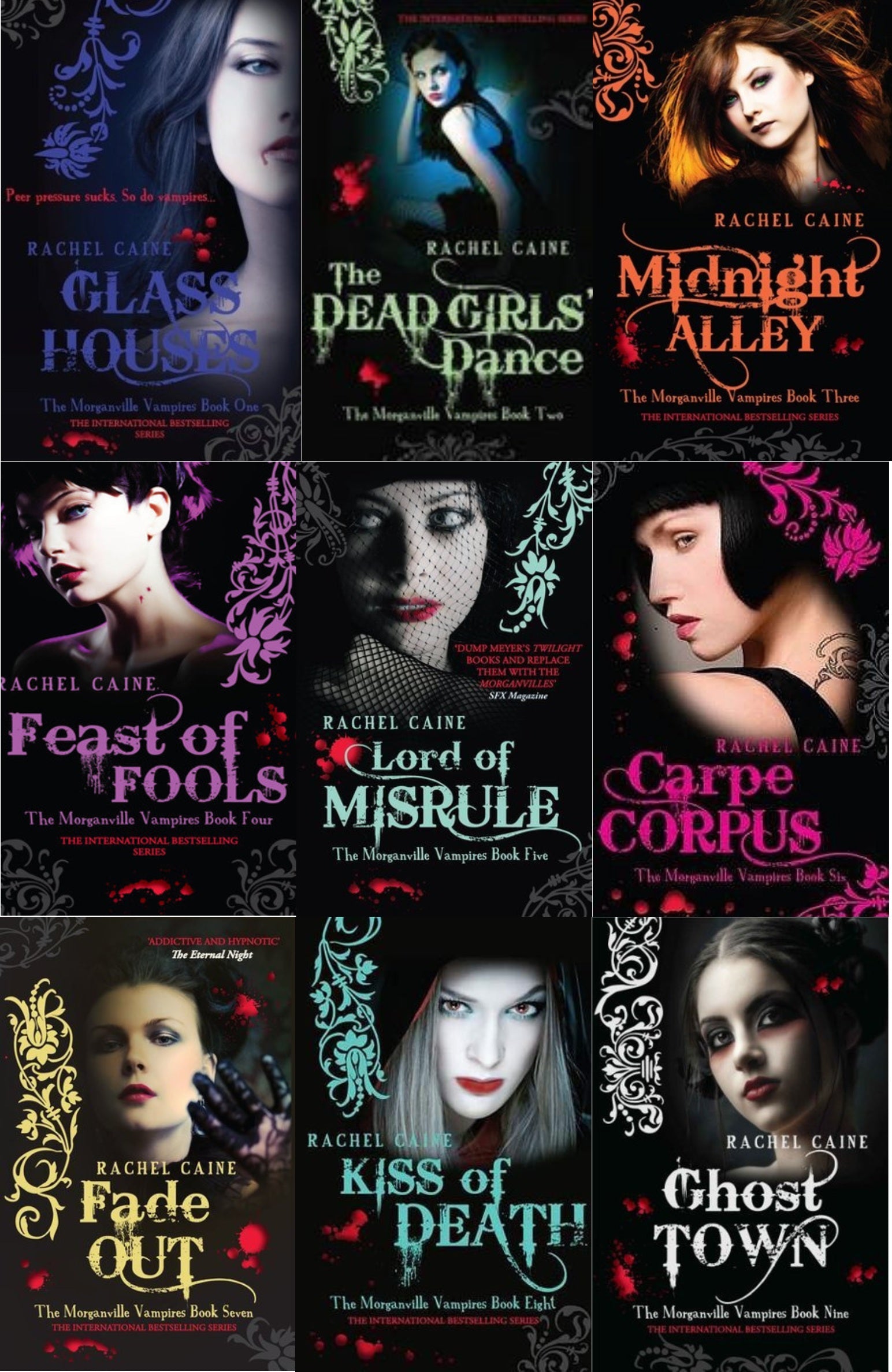 Morganville Vampires Logo Carpe Corpus: The Morganville Vampires, Book